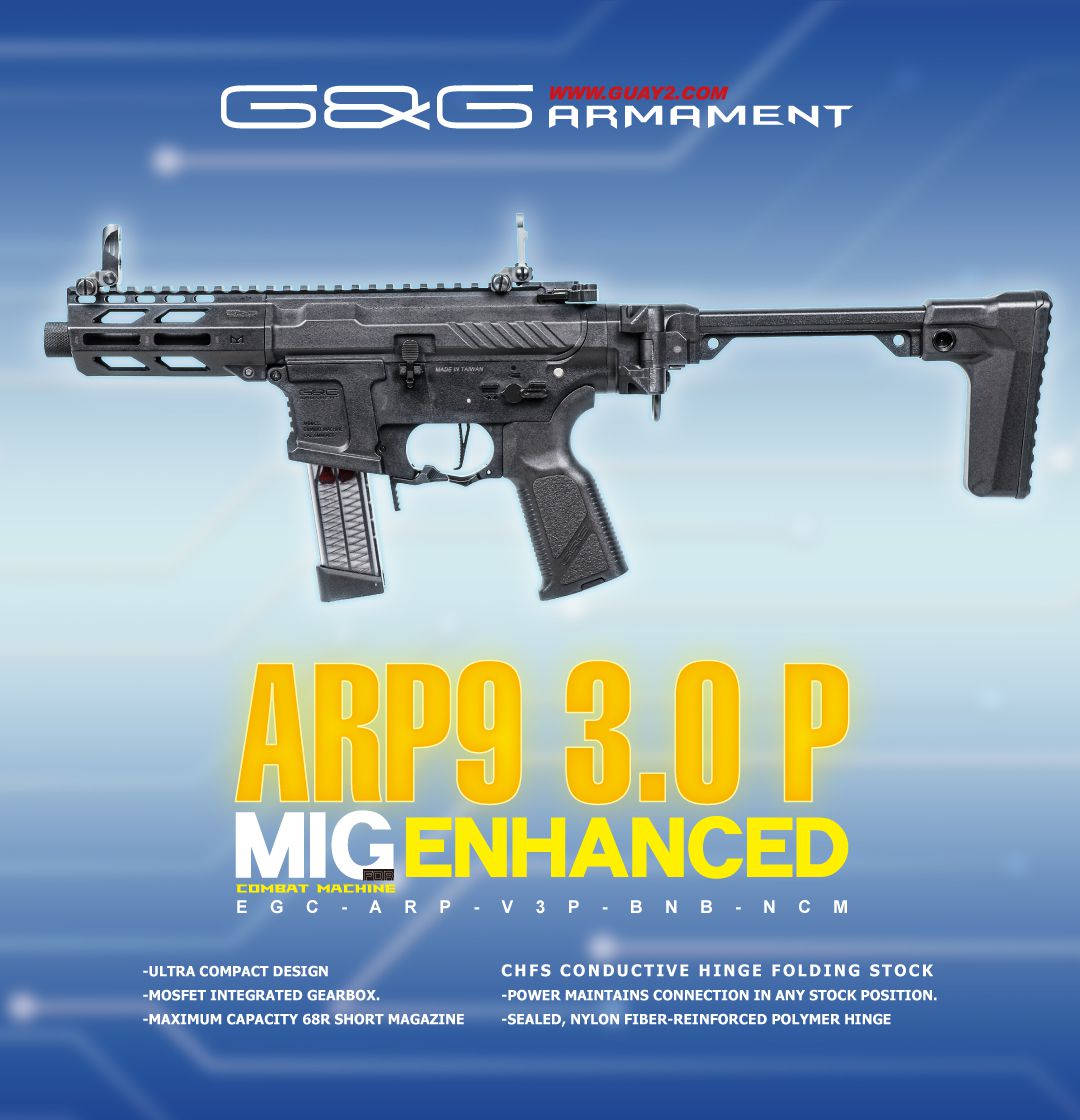 G&G ARP9 3.0P SMG AEG – Unlimited Airsoft Shop