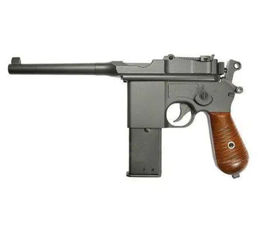 KWC Metal M712 Broomhandle CO2 GBB Pistol – Unlimited Airsoft Shop