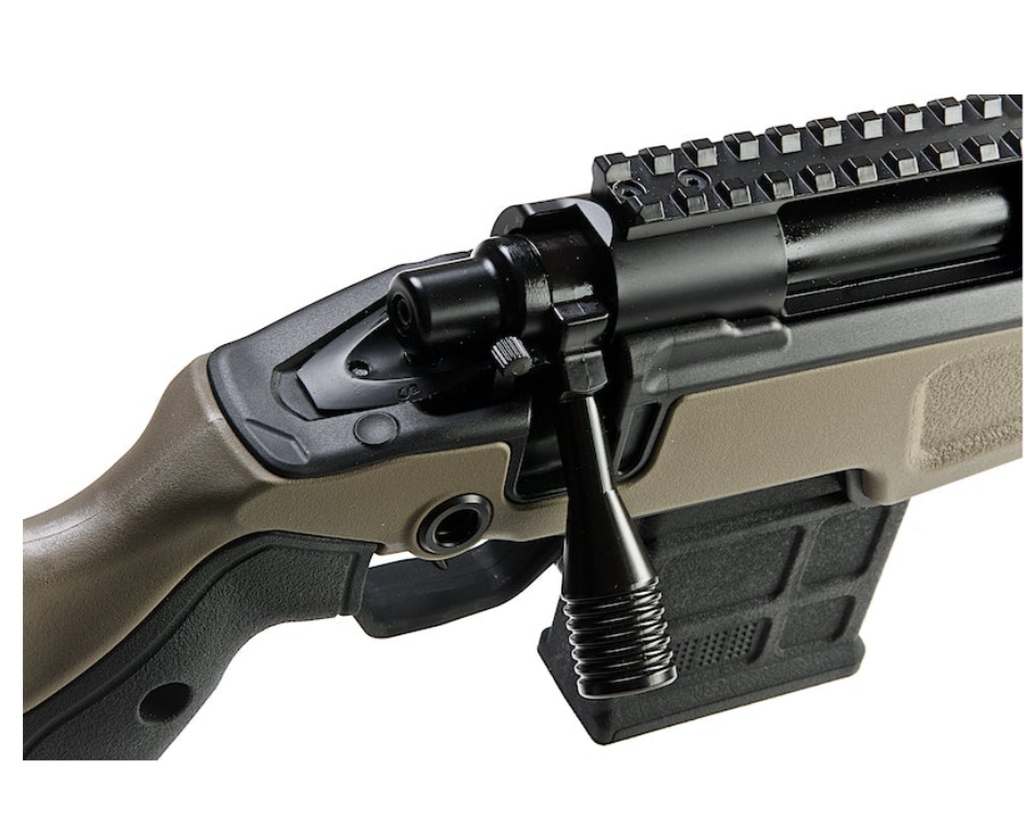 Action Army AAC T10 Spring Bolt Action Sniper Rifle - FDE – Unlimited ...