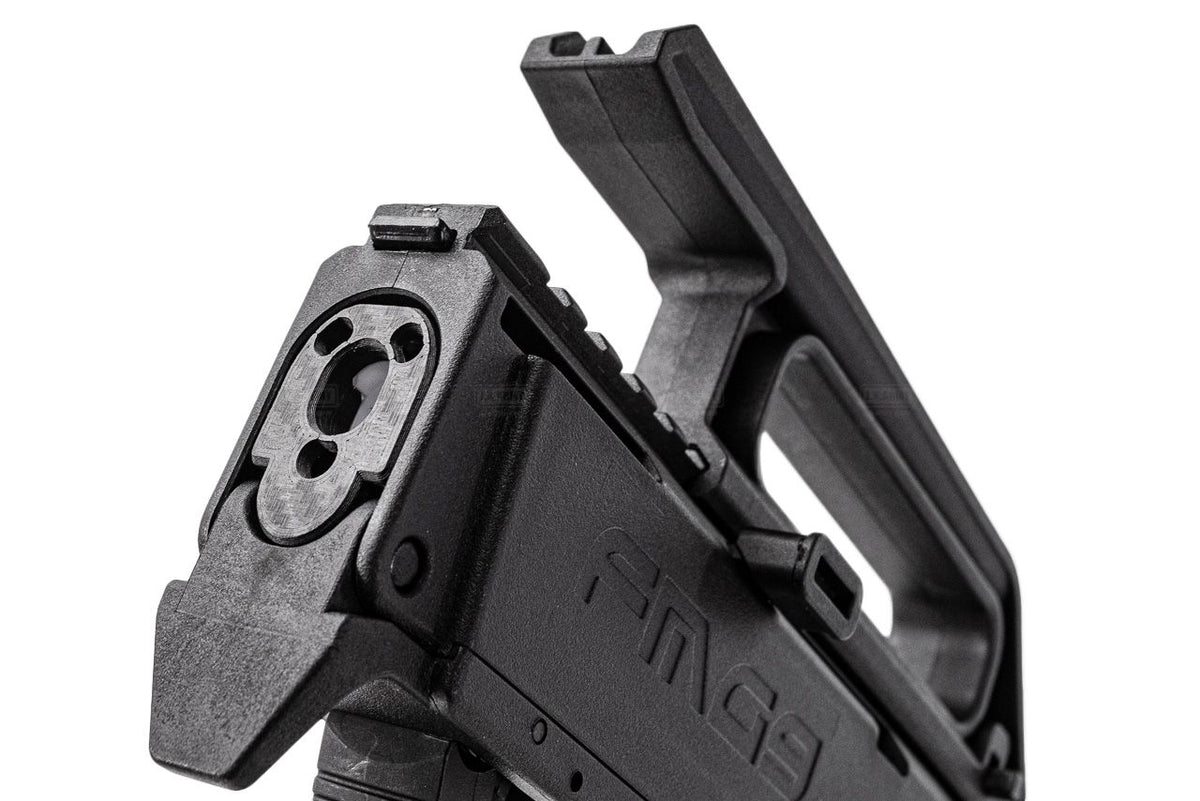 AceTech x Poseidon FMG9 CNC Slide SMG GBB + Agent Tracer unit - Black ...