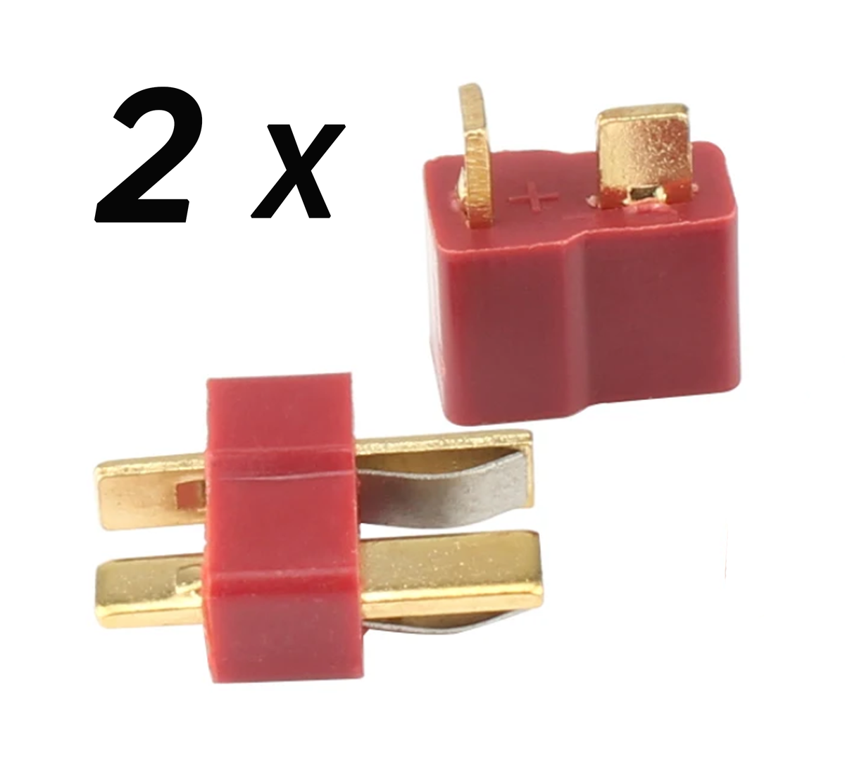 2 Pairs of Deans T Connectors – Unlimited Airsoft Shop