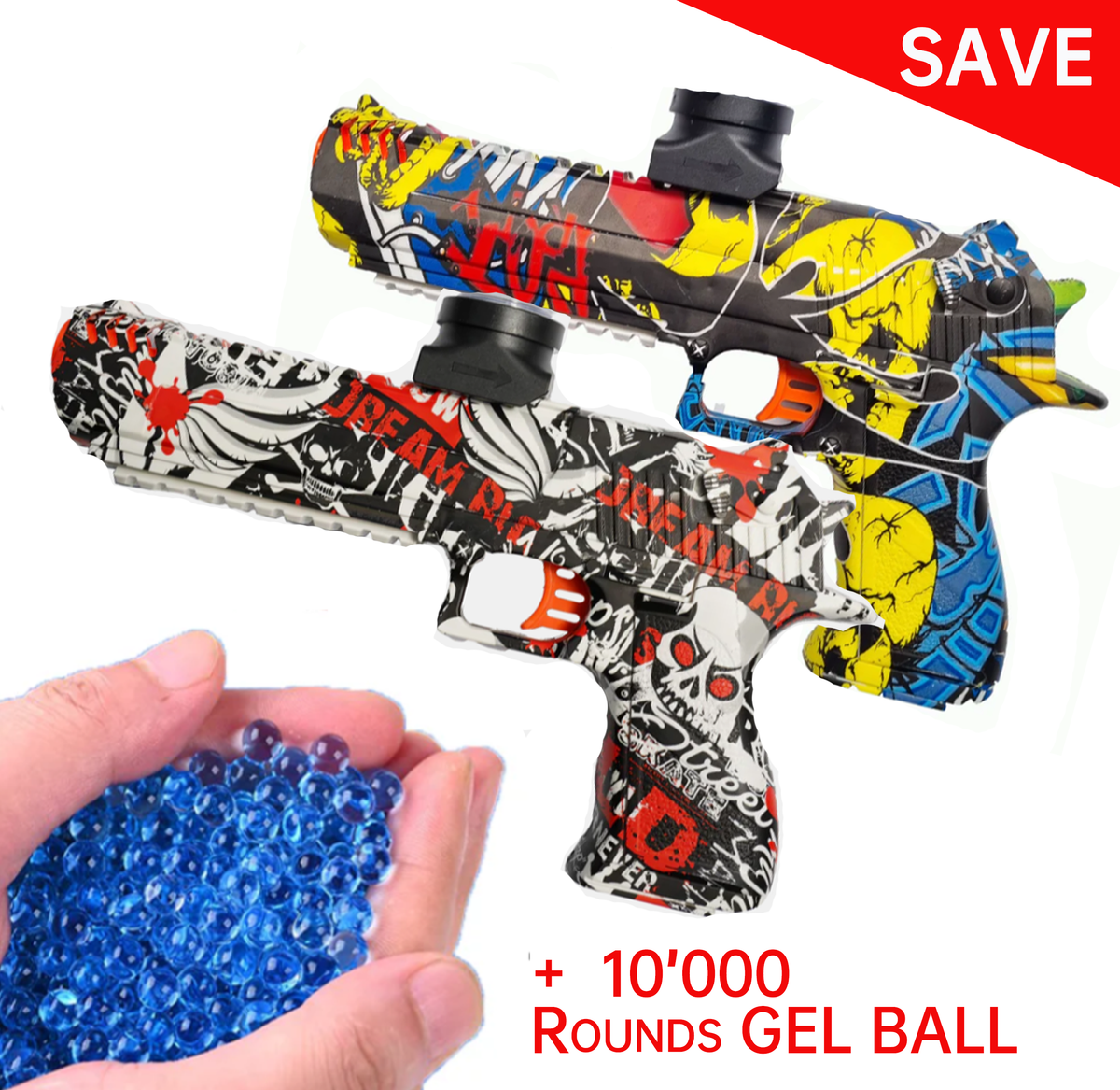 Special Bundle - Gel blaster Desert Eagle + 10000 Gel ball – Unlimited ...