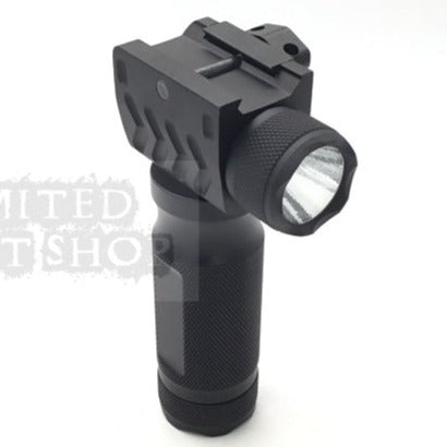 Airsoft Tactical Grip Torch Flashlight - Black – Unlimited Airsoft Shop