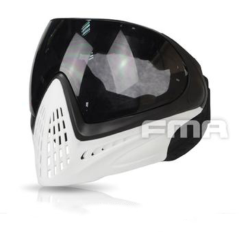 FMA - F1 Full Face Mask with Double Layers - White – Unlimited Airsoft Shop
