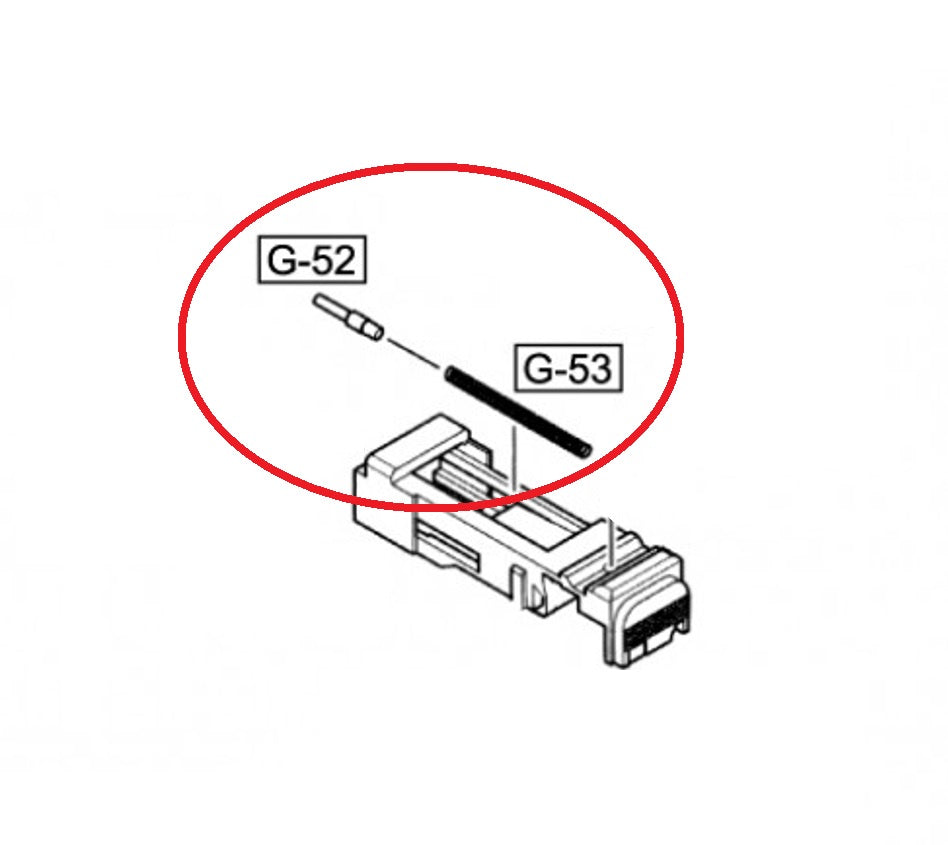 WE - G18C Nozzle Spring Set #52 & #53 – Unlimited Airsoft Shop