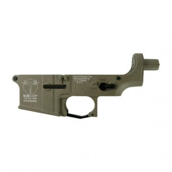 ICS UK1 HOG Lower Receiver - Tan – Unlimited Airsoft Shop
