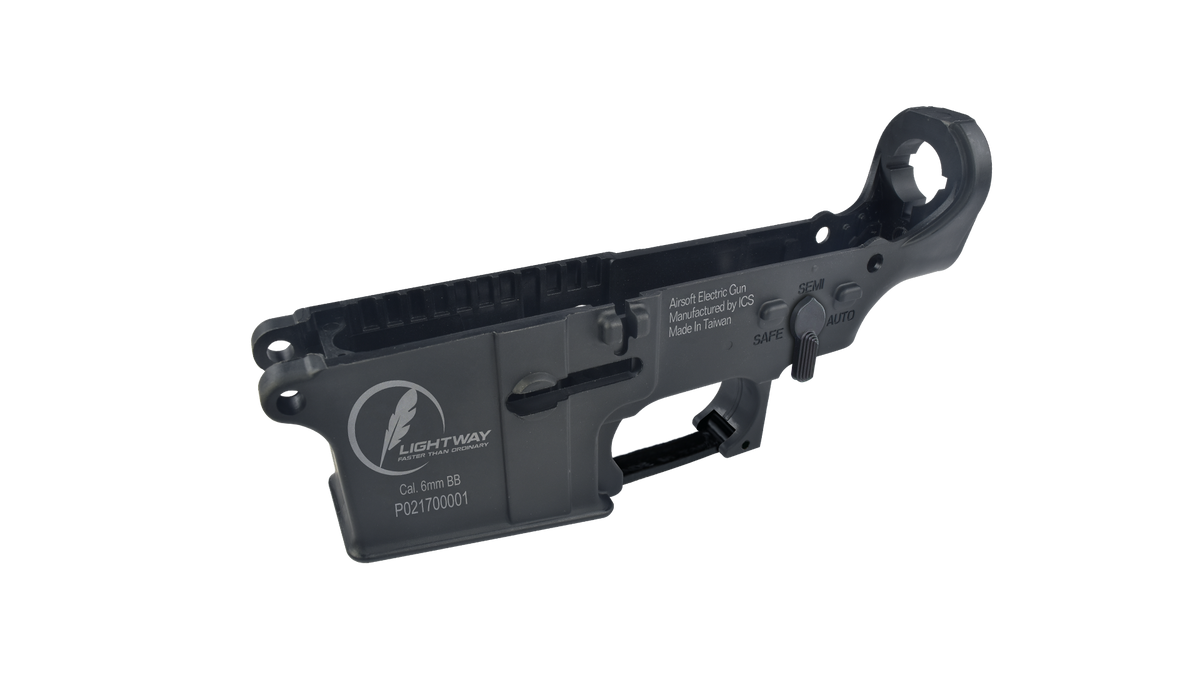 ICS Lightway CS4 Plastic Lower Receiver-BK – Unlimited Airsoft Shop