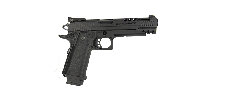 G&G GPM1911 CP GBB Pistol - Black – Unlimited Airsoft Shop