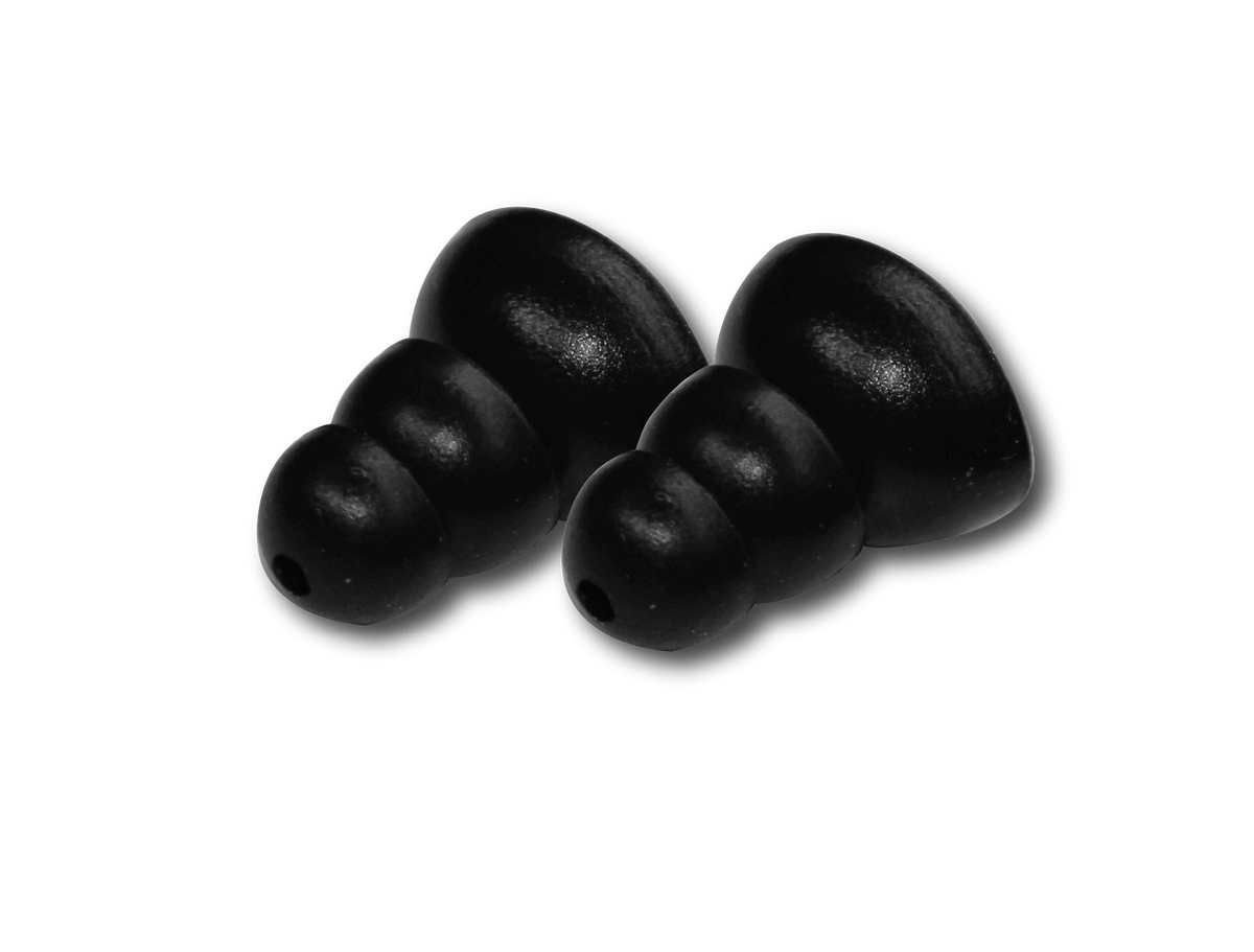 OPSMEN Replacement Silicone Ear Plugs for M20 - Black – Unlimited ...